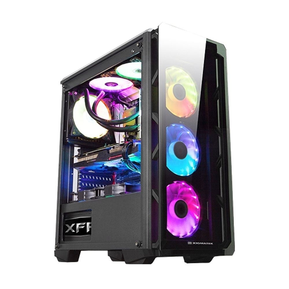 ASTRO 650W 80PLUS POWER 4 ADET RGB LED FANLI USB3.0 TEMPER CAMLI KASA