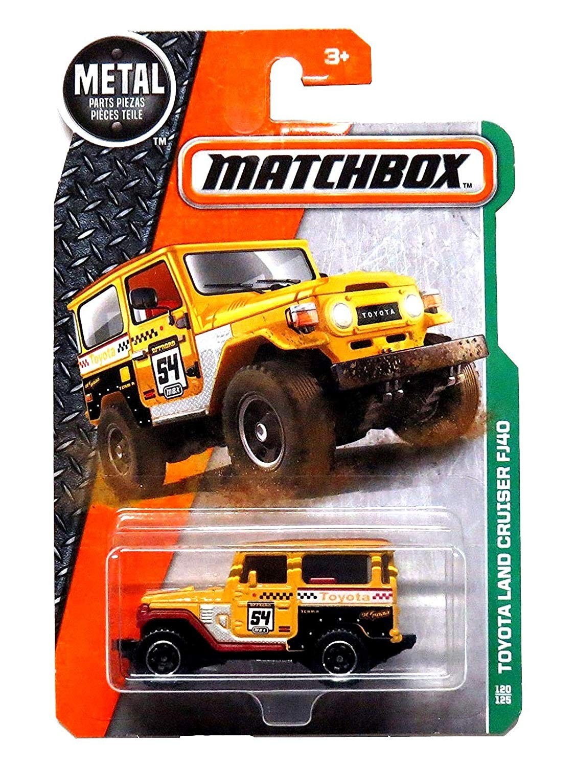 Matchbox Model Araba - Toyota Land Cruiser FJ40 '17 MBX Explorers 1...