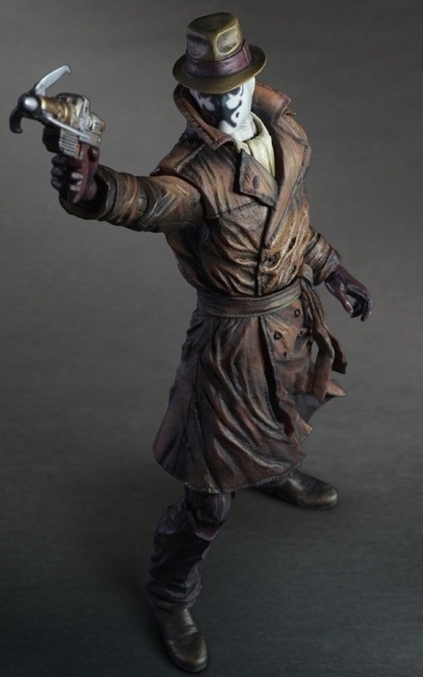 Watchmen Play Arts Kai Rorschach Action Figure 25cm
