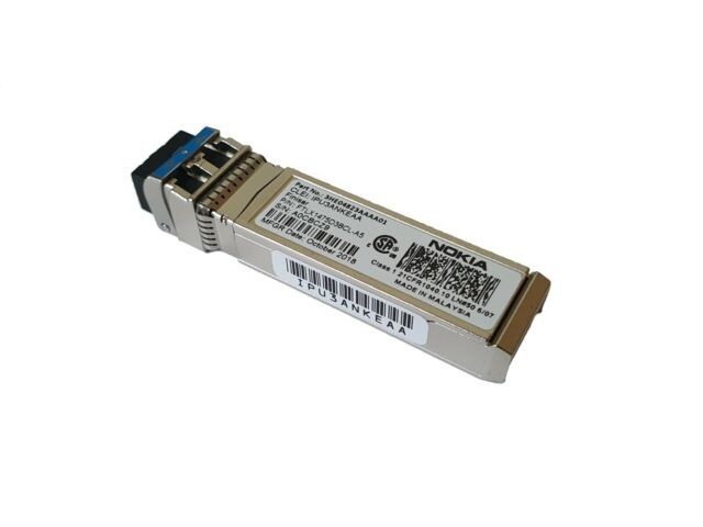 Nokia 3HE04823AA Alcatel 7950 XRS SFP+ 10GE LR - LC ROHS6/6 0/70C