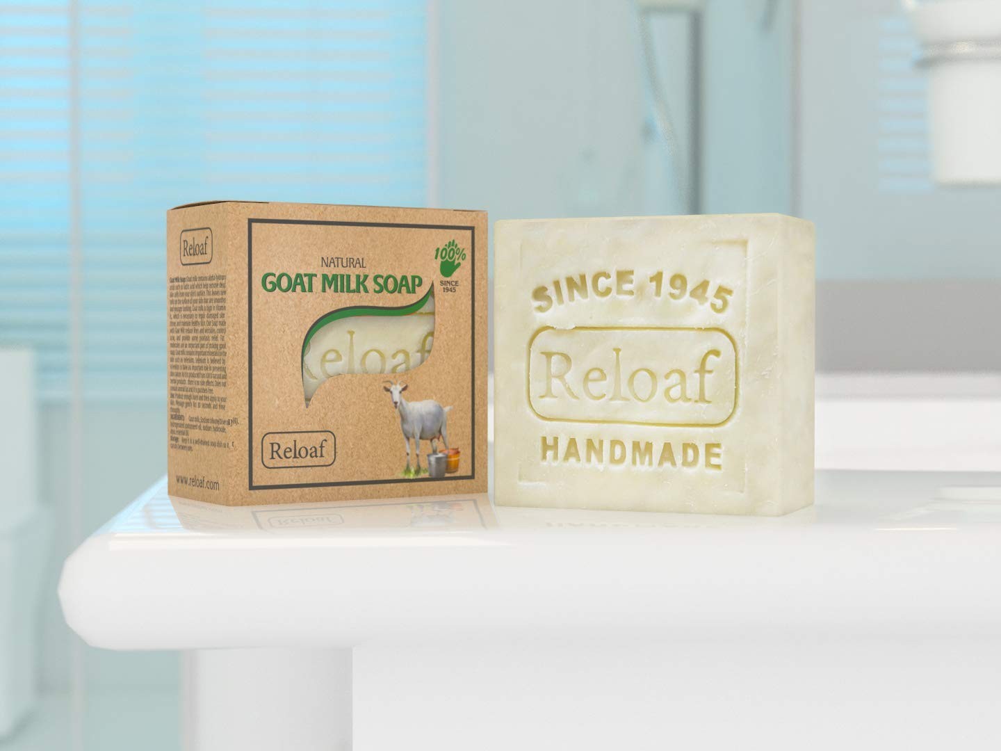 Natural Garlic Soap Reloaf Sabun