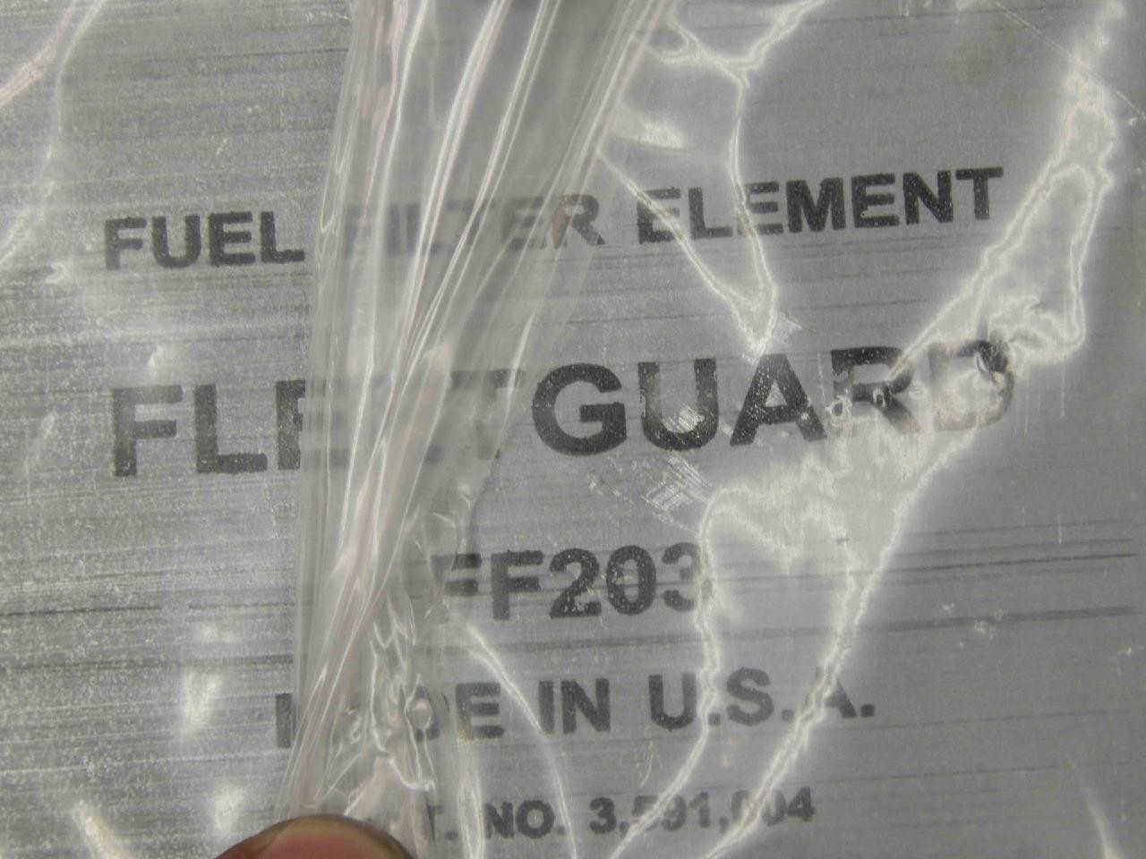 FLEETGUARD ELEMENT FUEL FILTER FF203