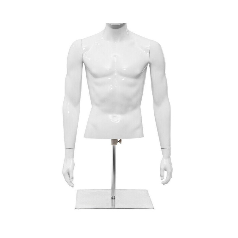 Bay Kollu Büst Prova Teşhir Vitrin Mankeni