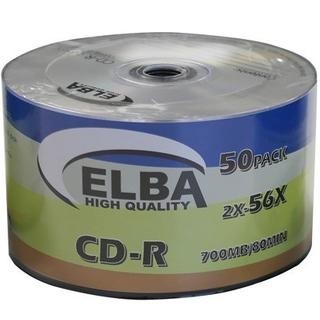 Elba Printable CD-R 700Mb 80dk 56x 10'lu Shrink Boş CD