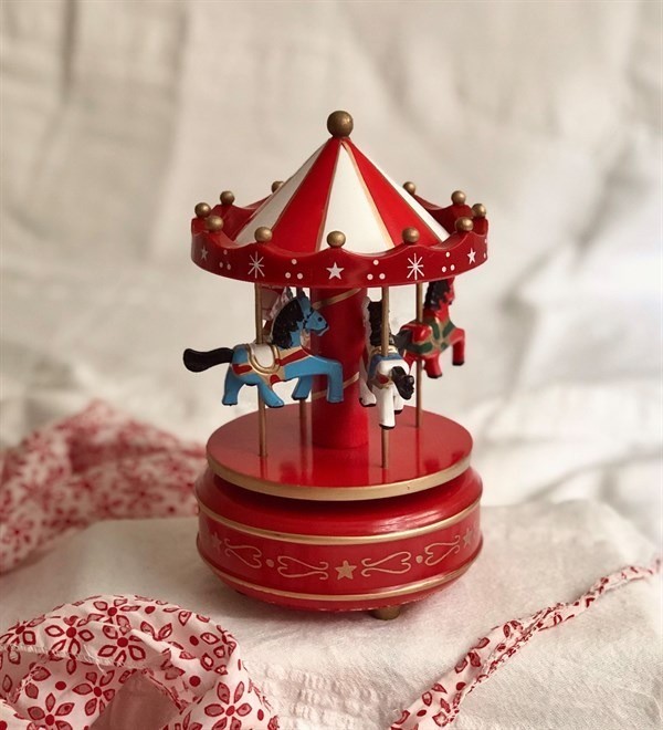 Nostaljik Atlı Karınca Müzik Kutusu