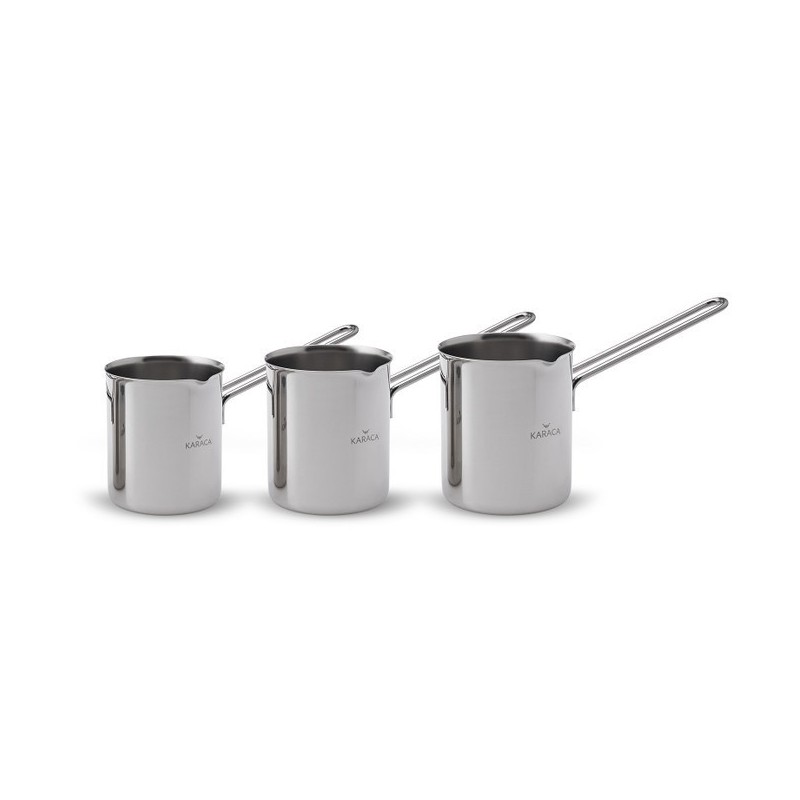 Karaca 3 lü Platinium Cezve Seti