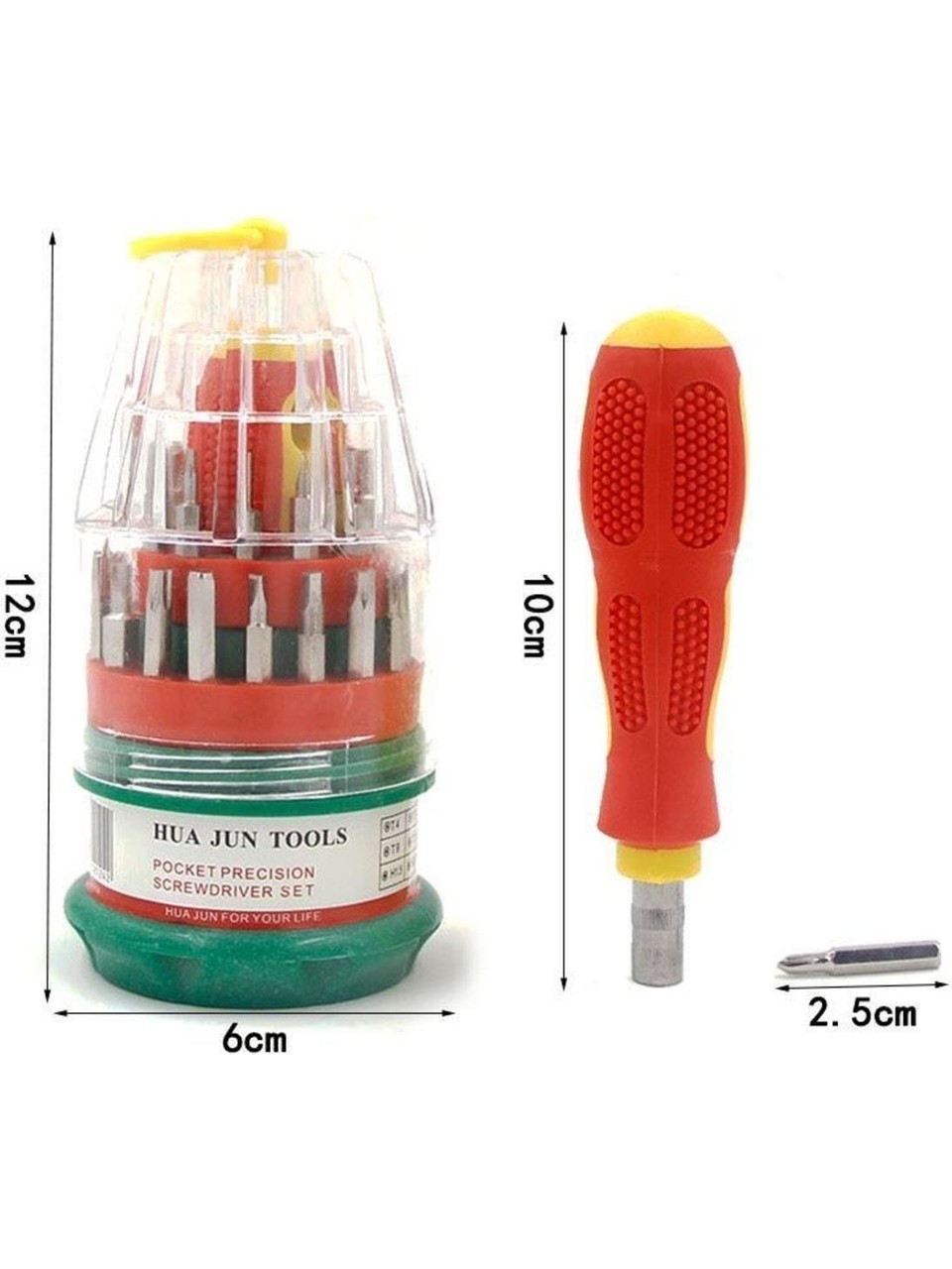 Hua Jun Tools 31 Parça Mini Tornavida Seti